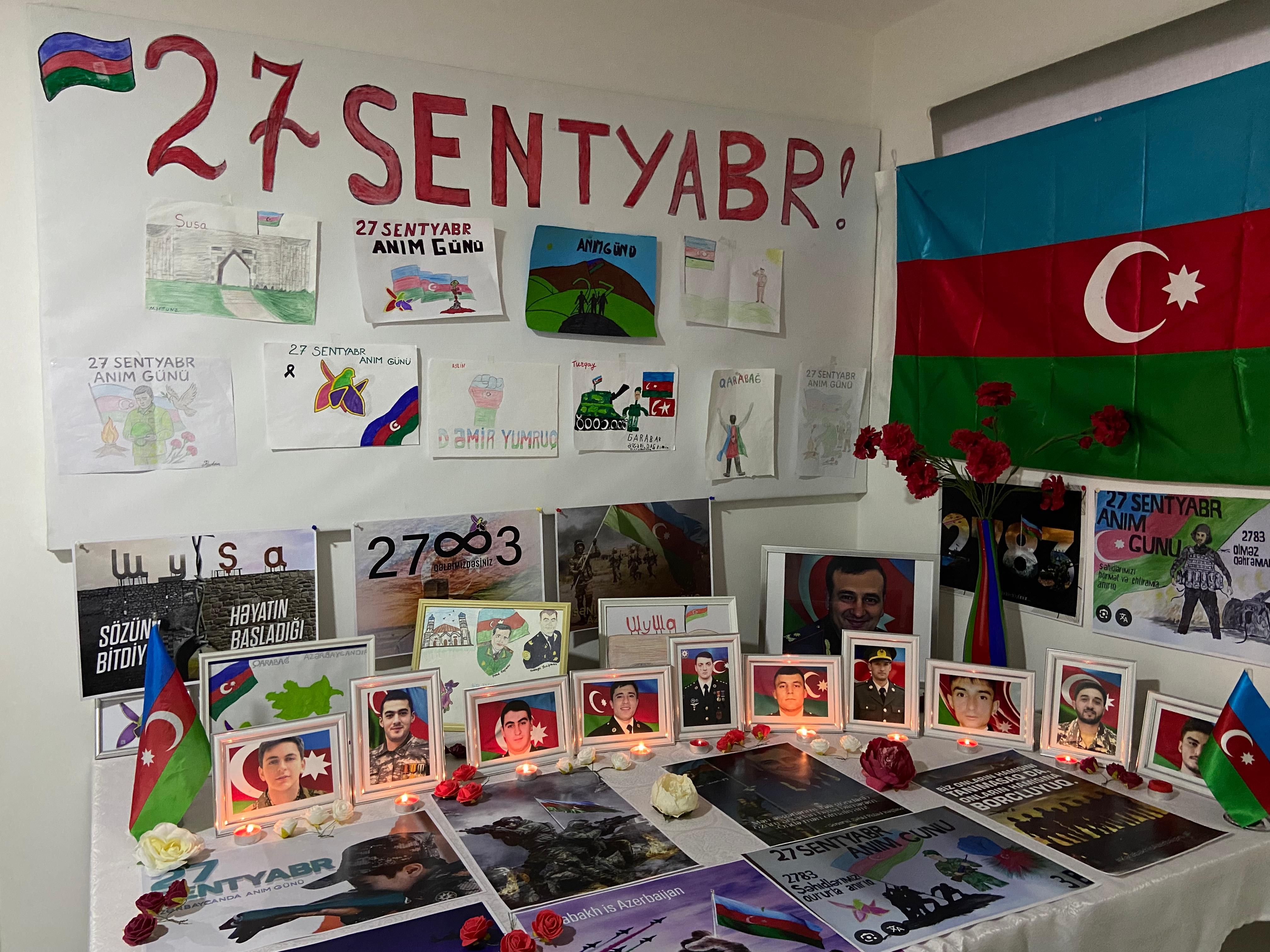 Qarabağ həftəsonu Azərbaycan məktəbində 27 Sentyabr – Anım Günü